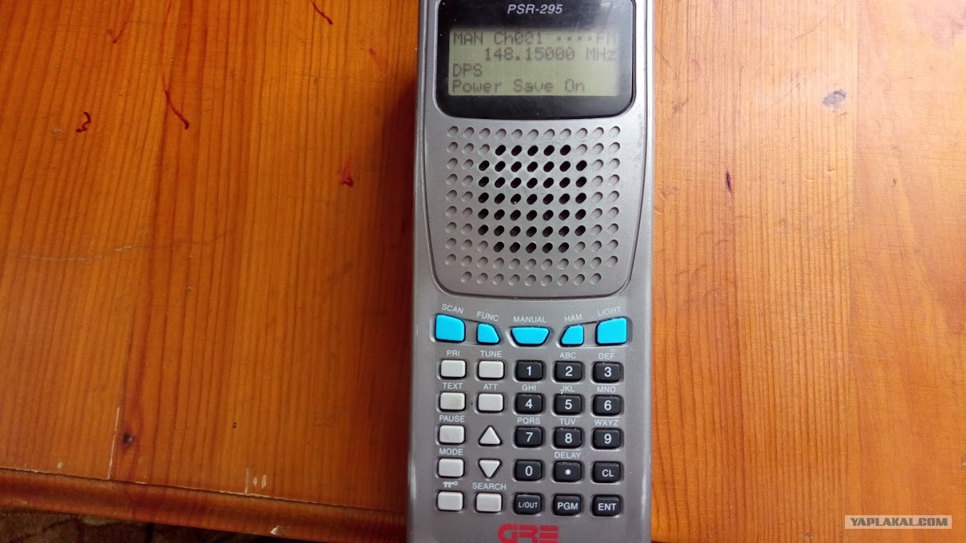 Продам портативный радиосканер GRE PSR-295 - ЯПлакалъ